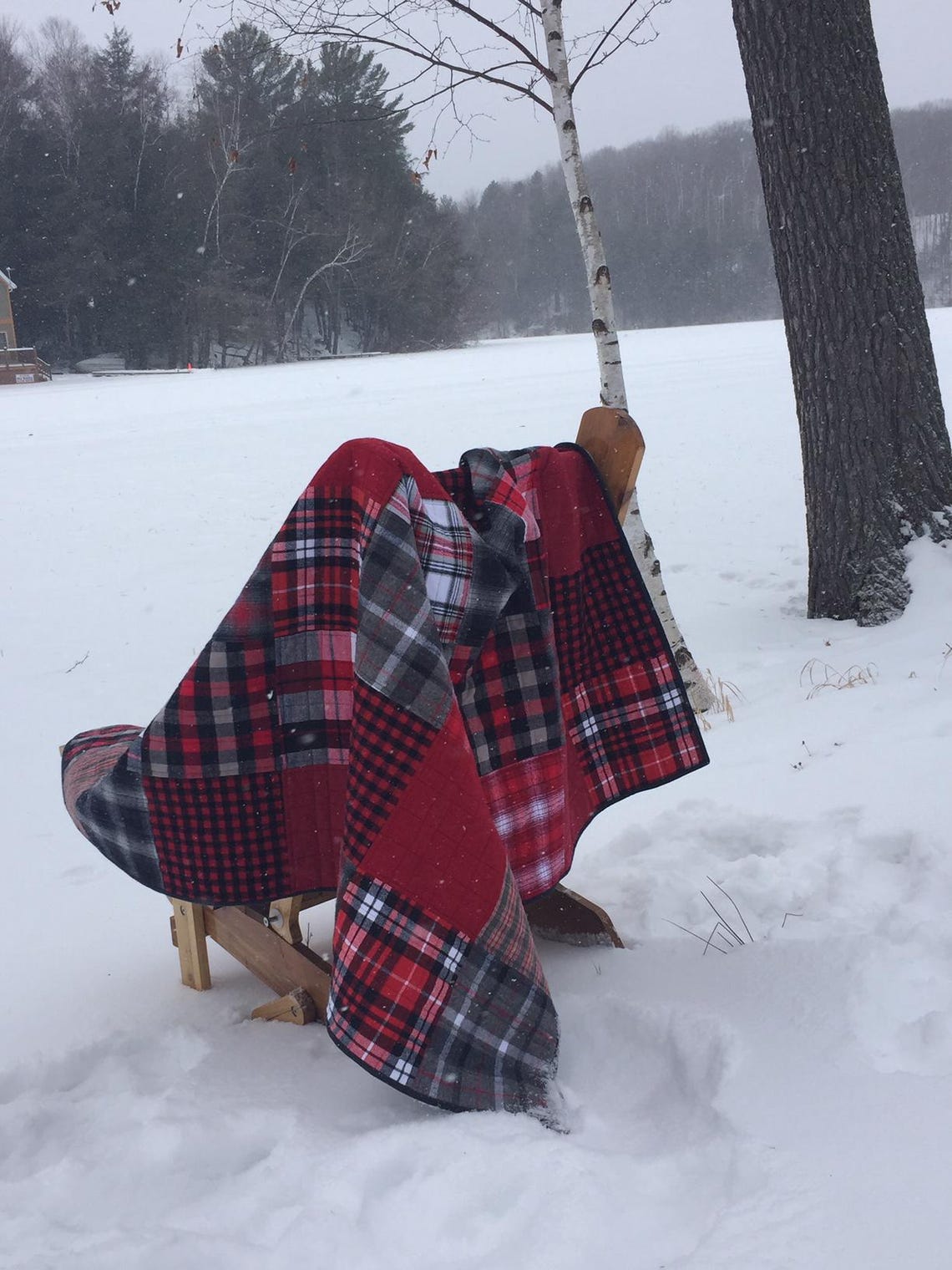 Lumberjack Quilt Pattern: Easy Beginner Flannel Buffalo Plaid (PDF) - Etsy