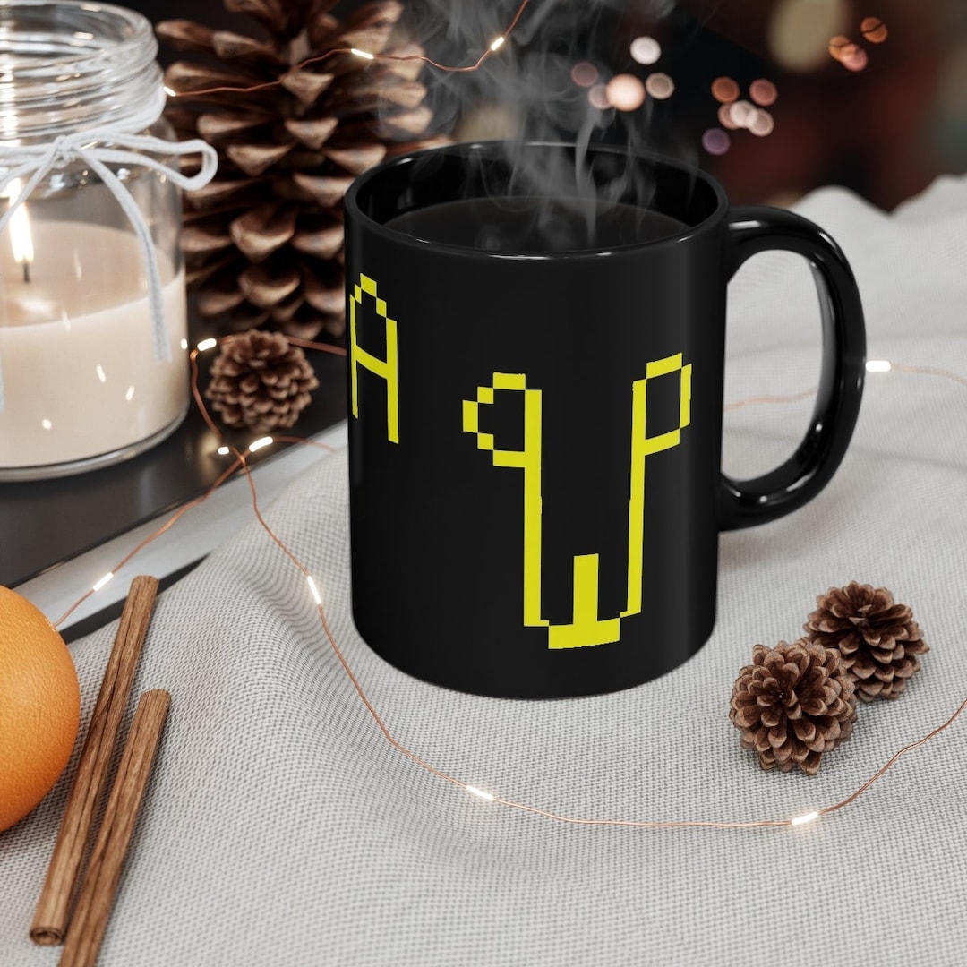 OSRS "aqpw" - a Q P - Mug, Black Mug, 11oz Mug, Funny Rs Gift ...