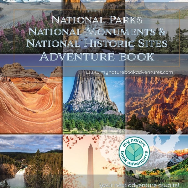 National Parks of America Book - Etsy