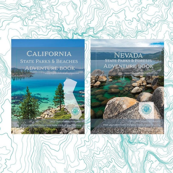 Pacific USA Adventure Combo California Nevada Adventure - Etsy