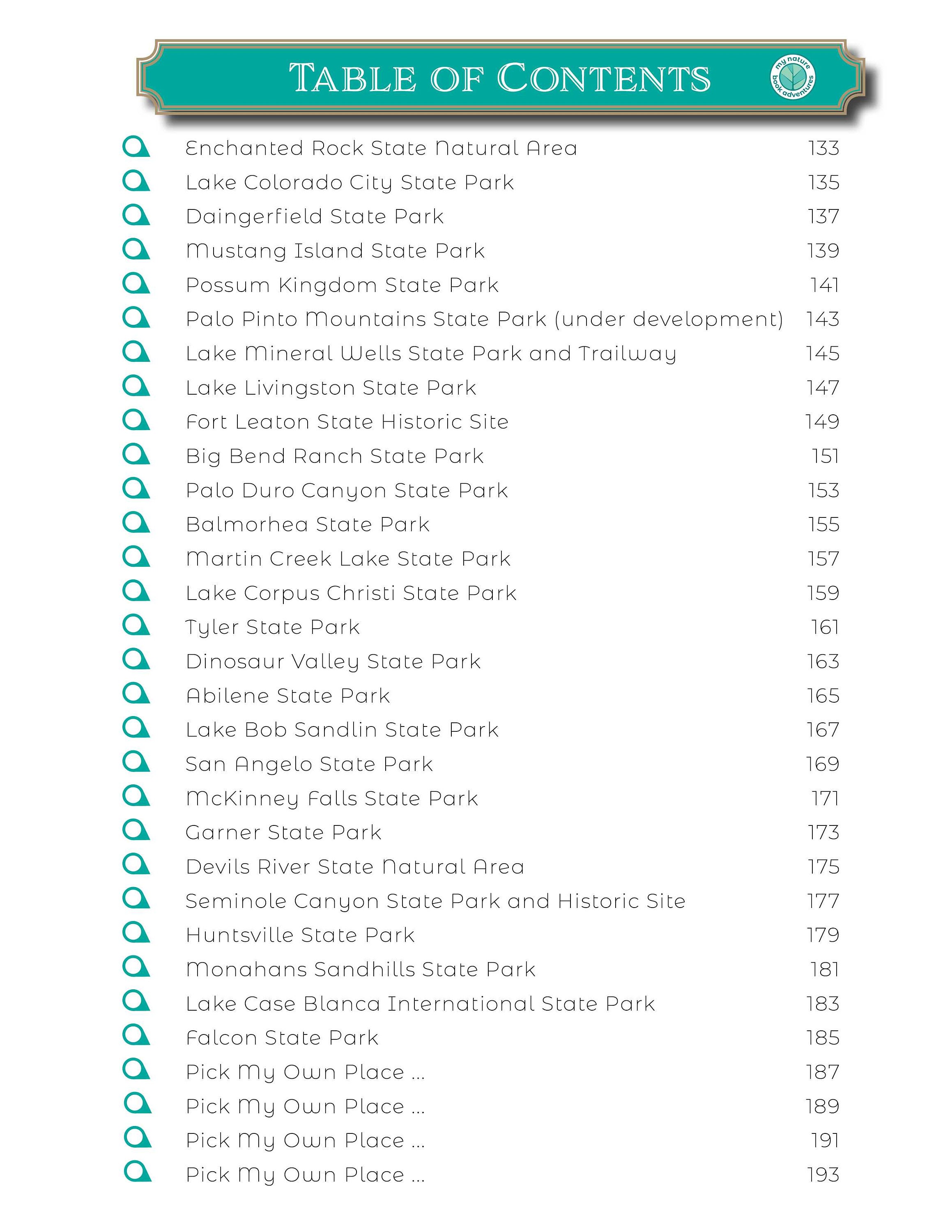 Texas State Parks Adventure Planning Journal - Etsy