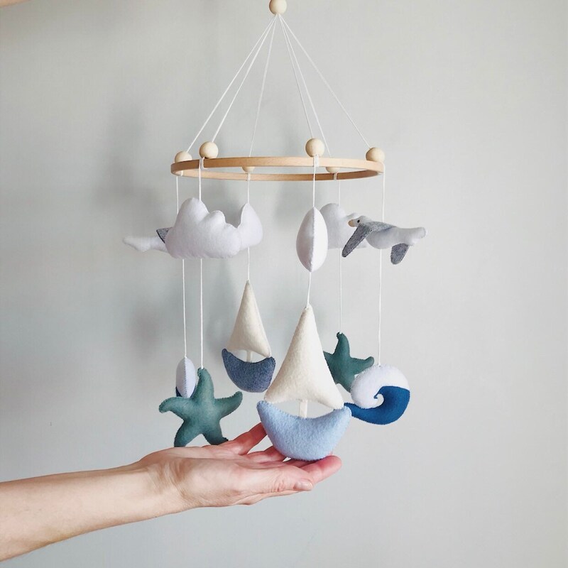 Felt Baby Mobile - Etsy
