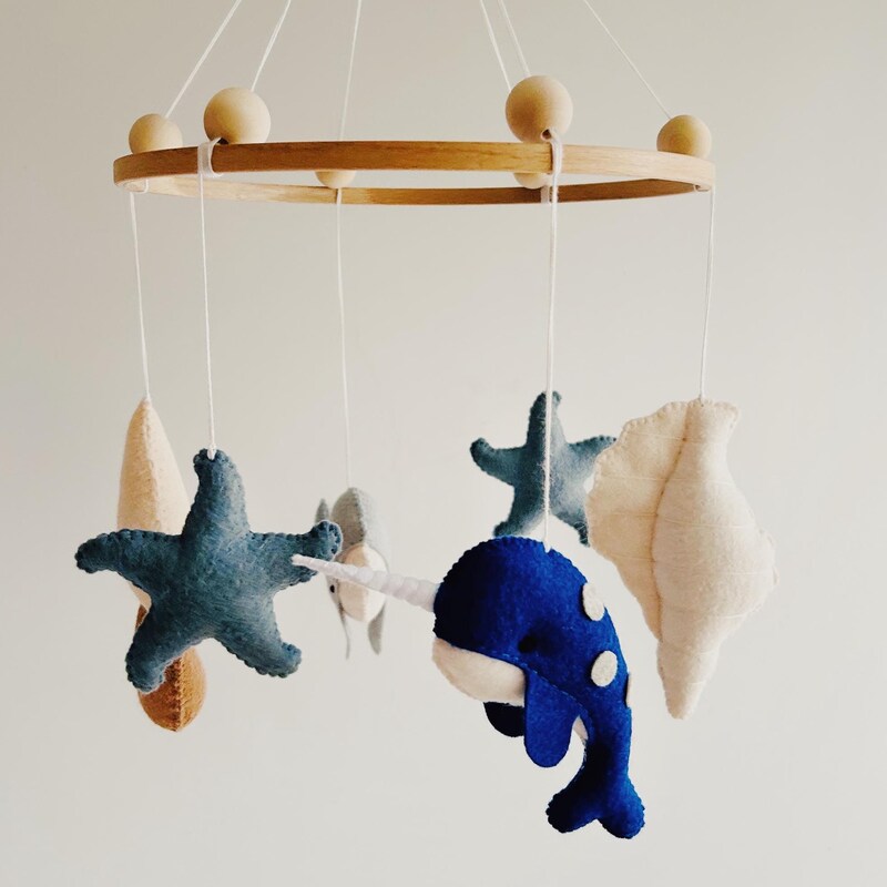 Sea Creatures Mobile - Etsy