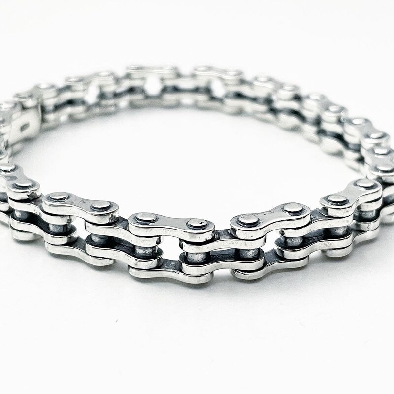 Bicycle Chain Bracelet - Etsy