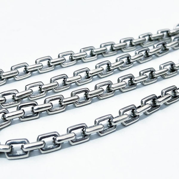 Shop Heavy Silver Chain Online - Etsy