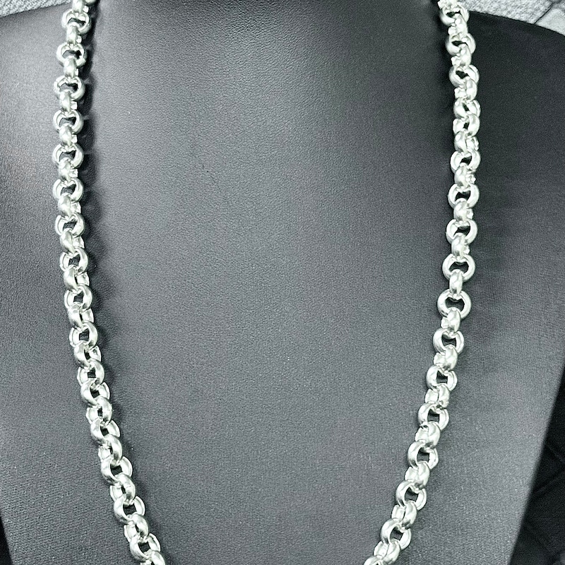 925 Rolo Chain - Etsy