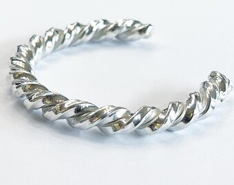 Twisted Torque Bracelet - Etsy