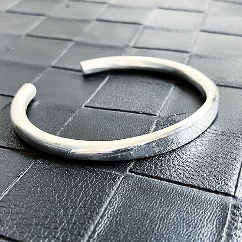 Pure 999 Silver Heavy Solid Torque Bangle Bracelet for Men and - Etsy