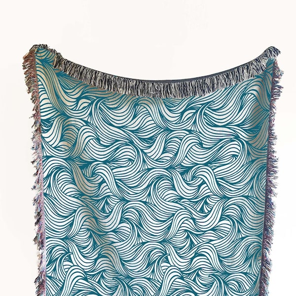 Wave Blanket - Etsy