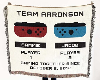 Nintendo Switch Blanket - Etsy