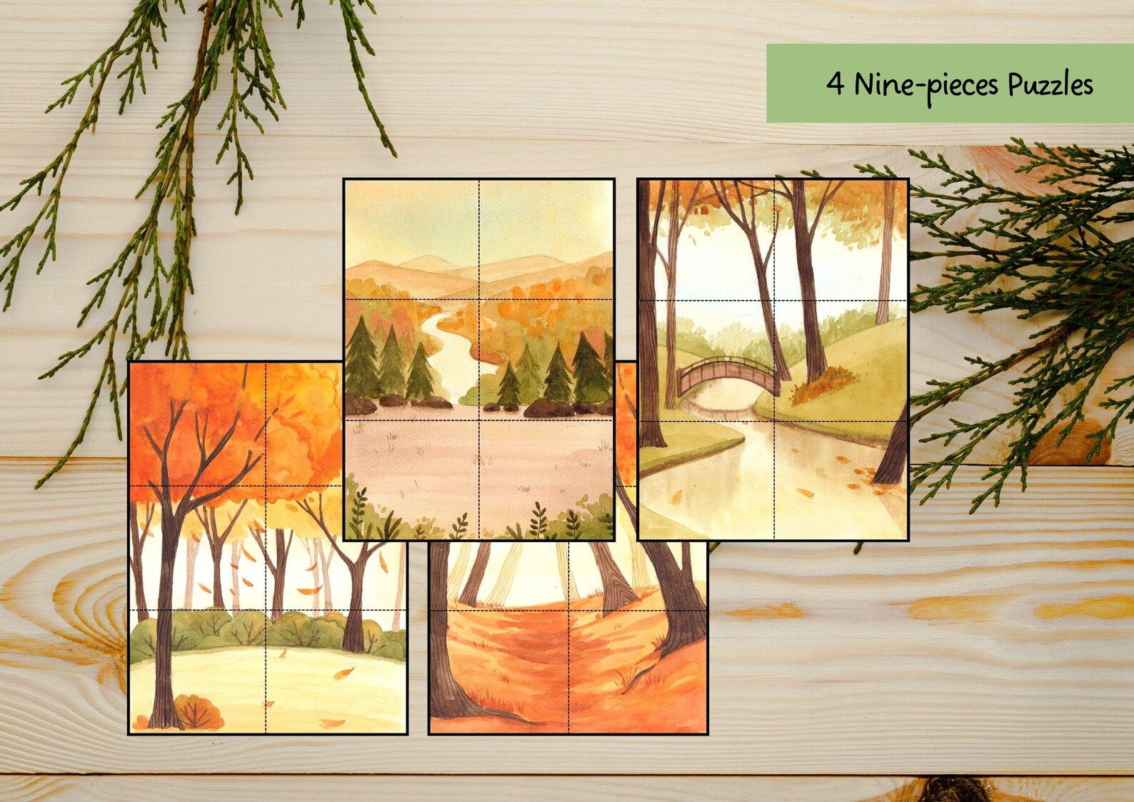 Autumn Activity Pack for Toddlers, Fall Preschool Activity, Fall ...