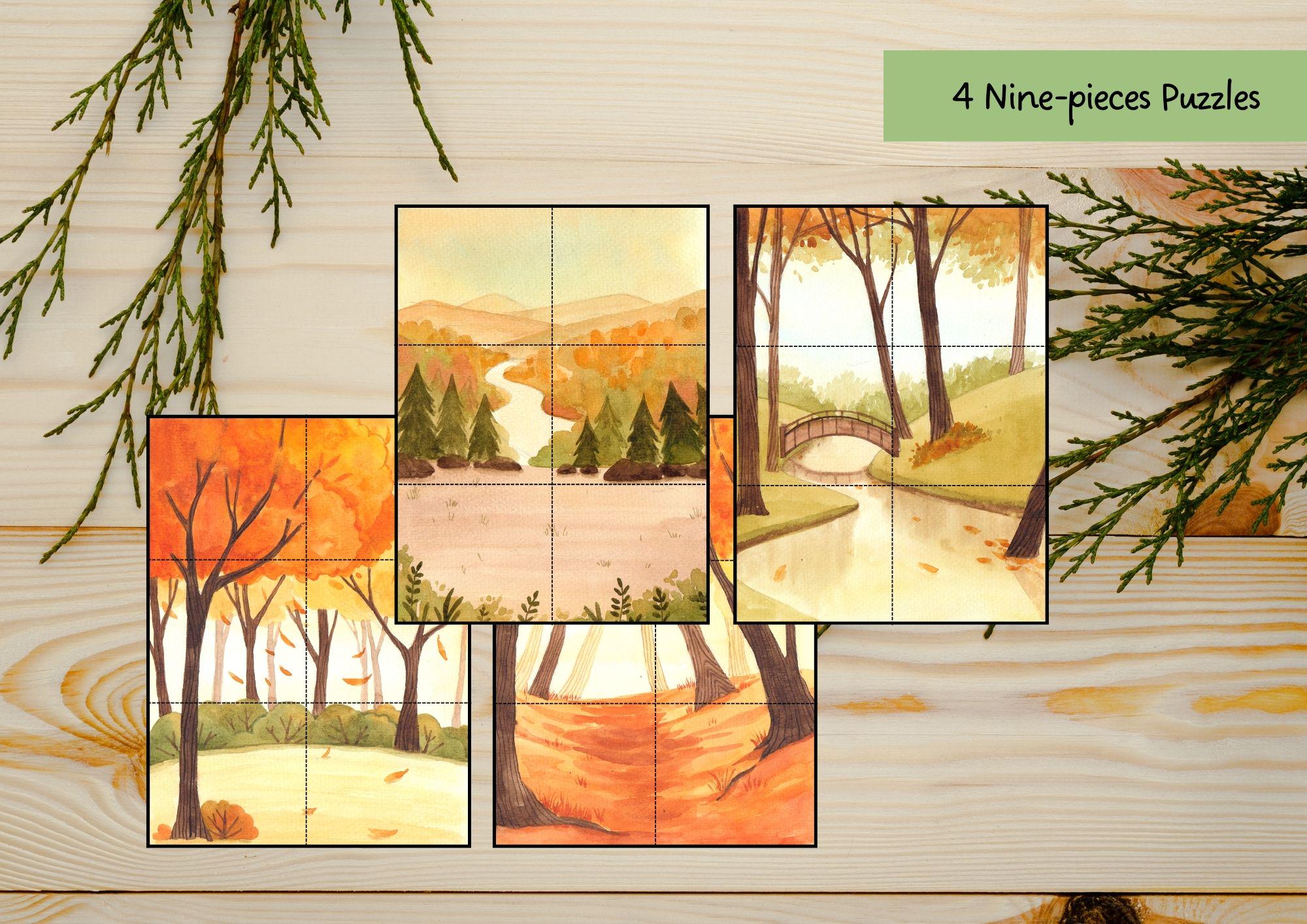 Autumn Activity Pack for Toddlers, Fall Preschool Activity, Fall ...