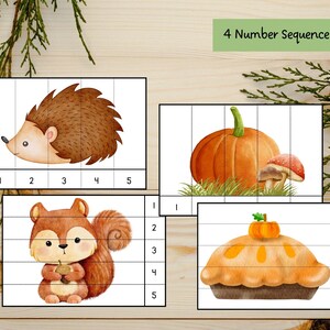 Autumn Activity Pack for Toddlers, Fall Preschool Activity, Fall ...