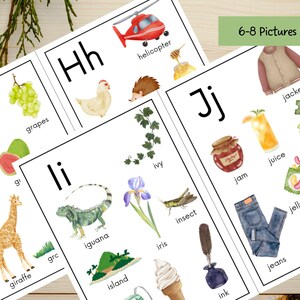 Alphabet Letter Sound Mini Poster, Beginning Letter Sound Poster ...