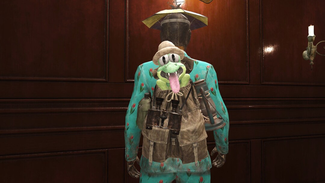 PC Safari Crocolossus Backpack Plan PC Fallout 76 - Etsy