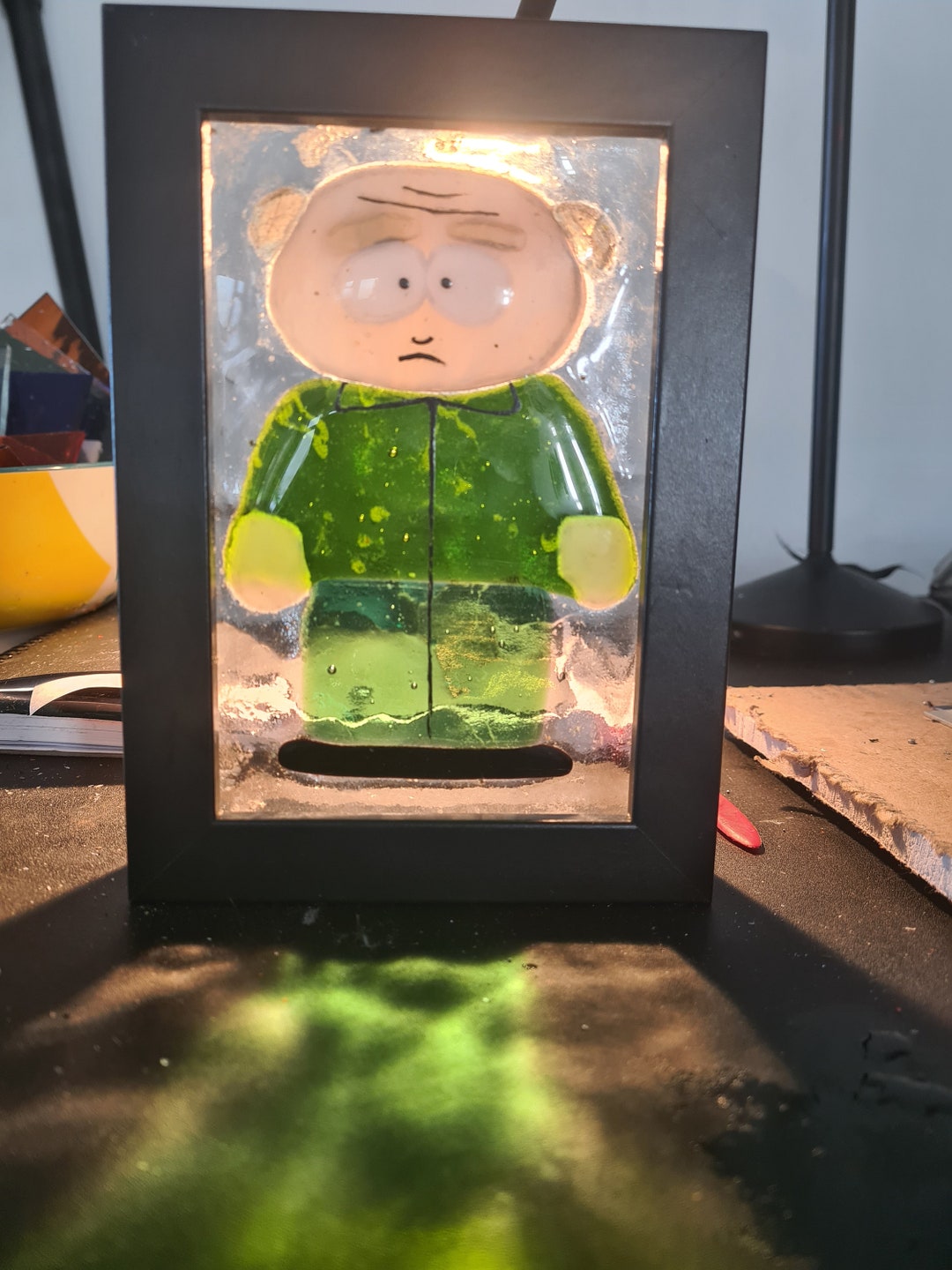 South Park, Mr Garrison- Fused Glass - Etsy