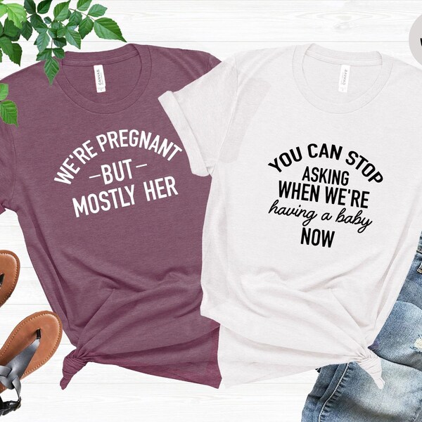 Funny Maternity Tee - Etsy