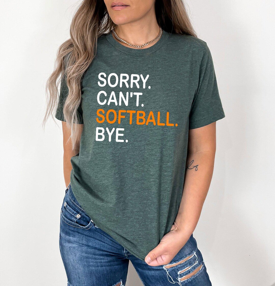 Softball Shirt, Softball Spirit Wear Gift, Game Day T-shirt, Softball ...