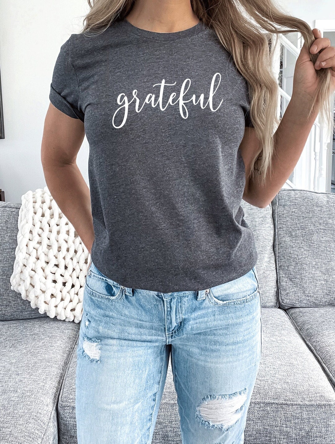 Grateful Shirt, Christian Shirt, Women's Grateful Shirt, Grateful ...