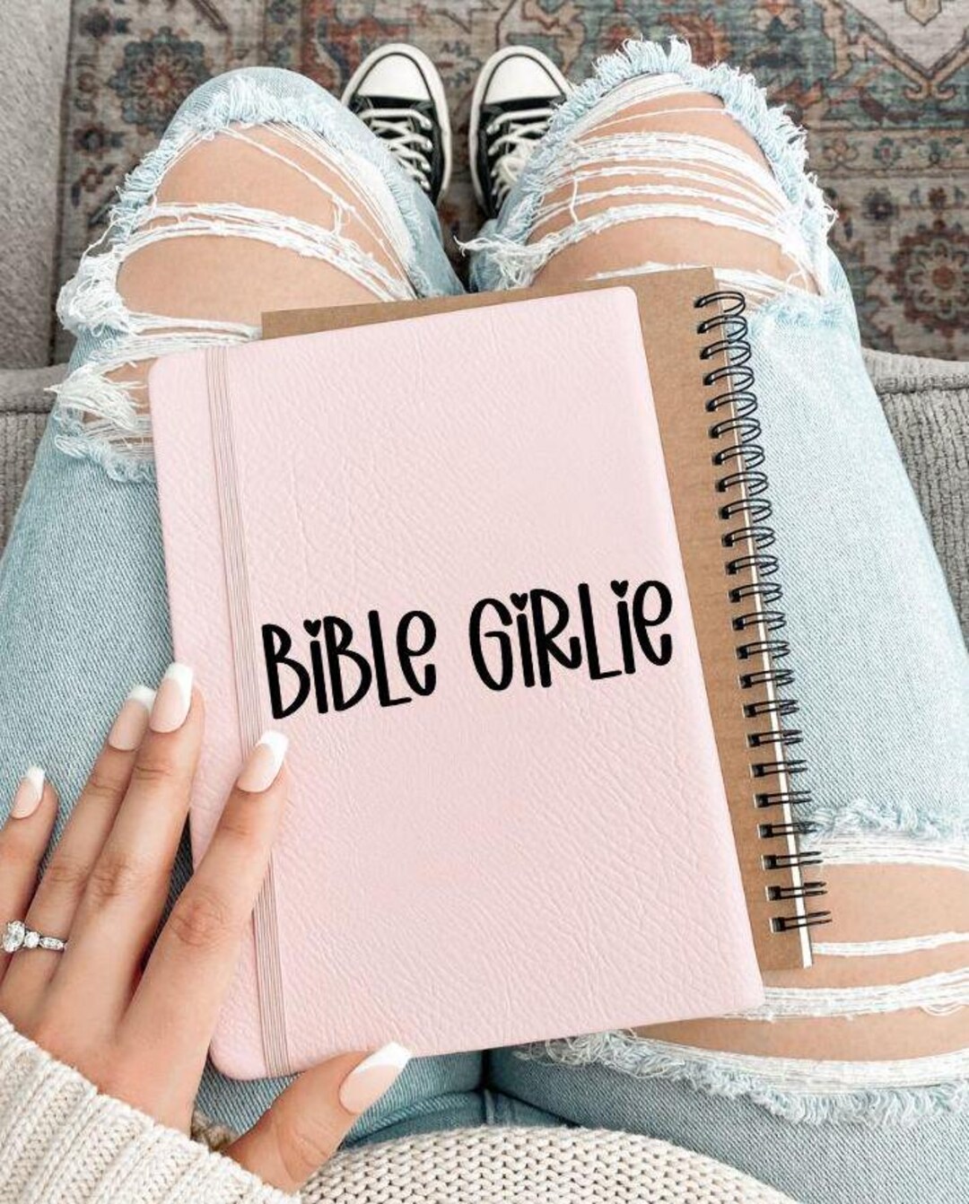 Bible Girlie Sticker Christian Vinyl Decal Christian Gift Idea Laptop ...