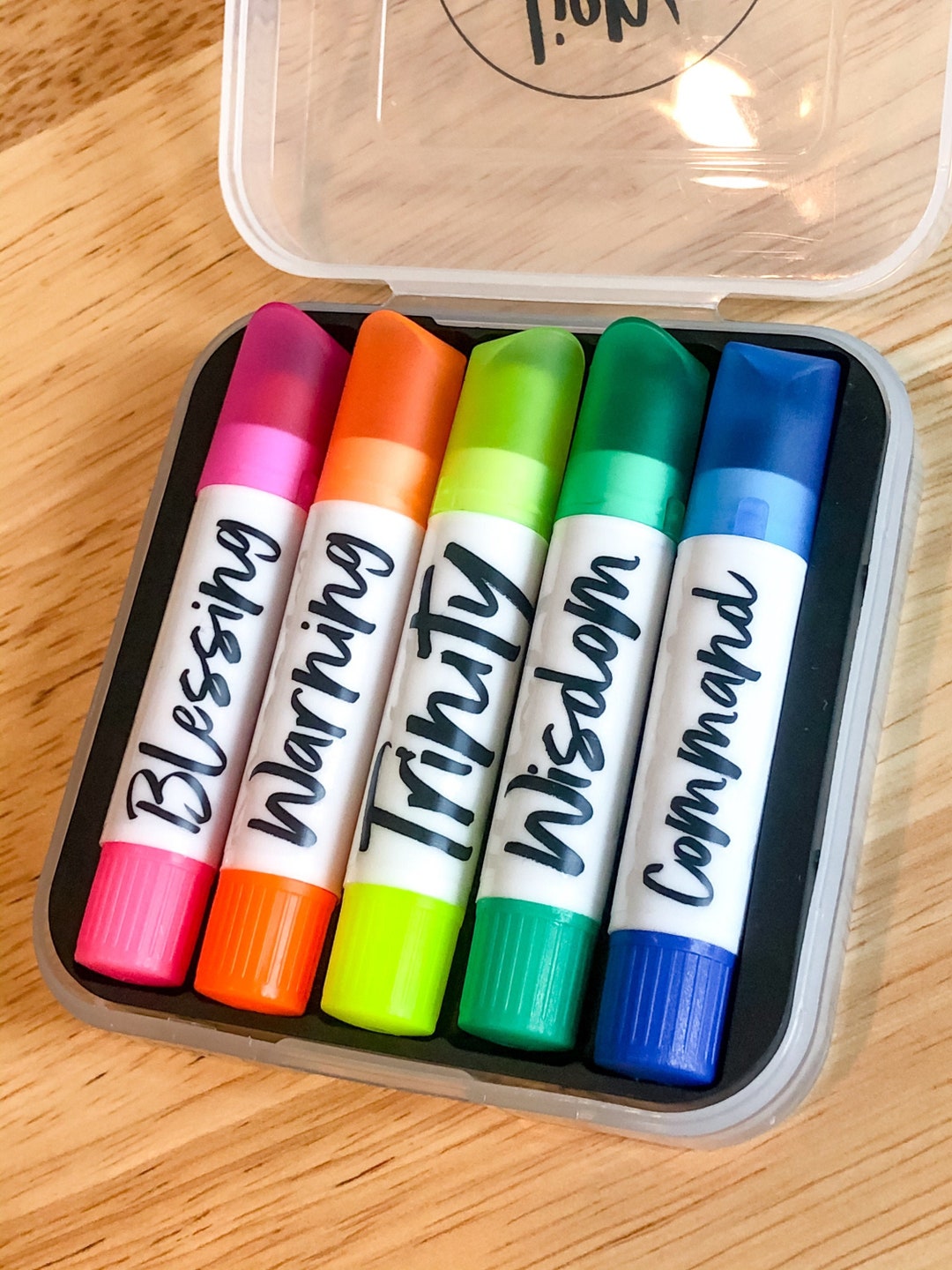 Bible Highlighter Set Bible Gel Highlighter Bible Safe Highlighter ...