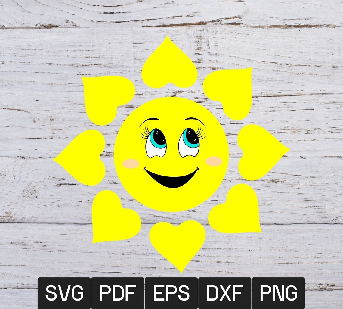 Sun svg Sun face svg Sun svg Sun svg Sun silhouette Sun | Etsy