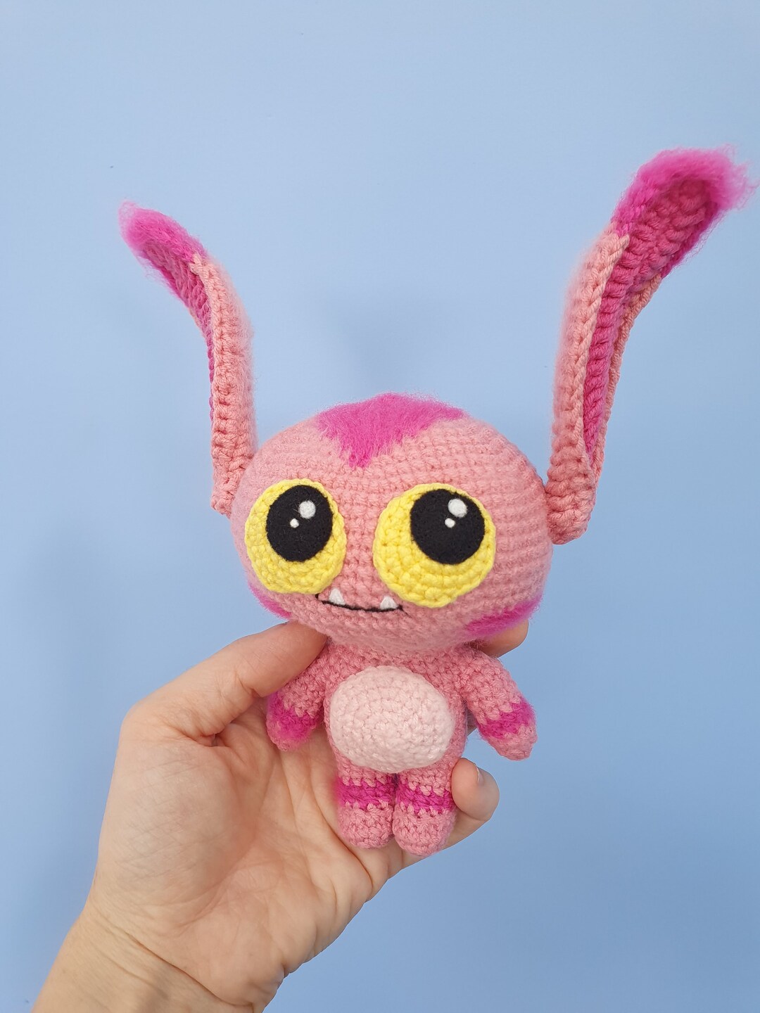 Zobo Plush From Farzar, Crochet Amigurumi Alien, Handmade Plush, Sci-fi ...