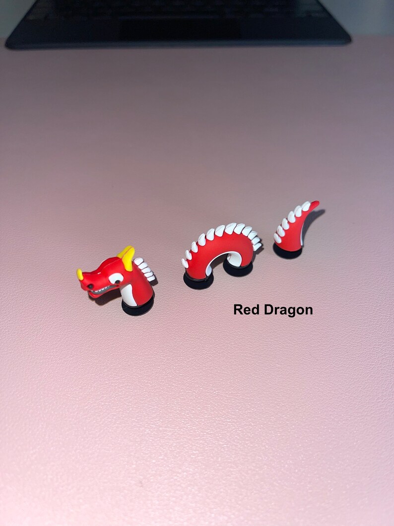 3D Dragon Croc Charm Dragon Jibbits 3D Croc Charms - Etsy