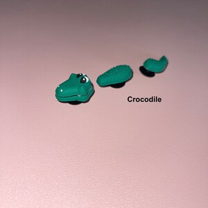 3D Dragon Croc Charm, Dragon Jibbits, 3D Croc Charms, Crocodile Croc ...