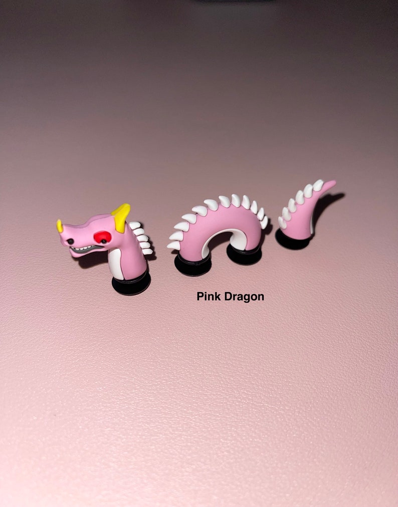 3D Dragon Croc Charm Dragon Jibbits 3D Croc Charms - Etsy