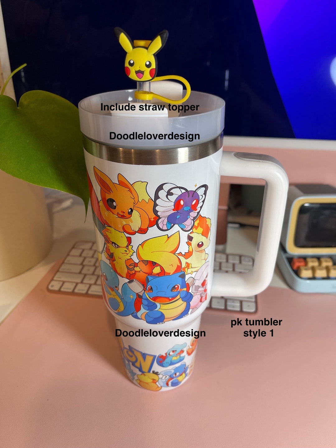 40oz Tumbler With Handle| Disney Princess Cup| Quencher V2 Tumbler ...