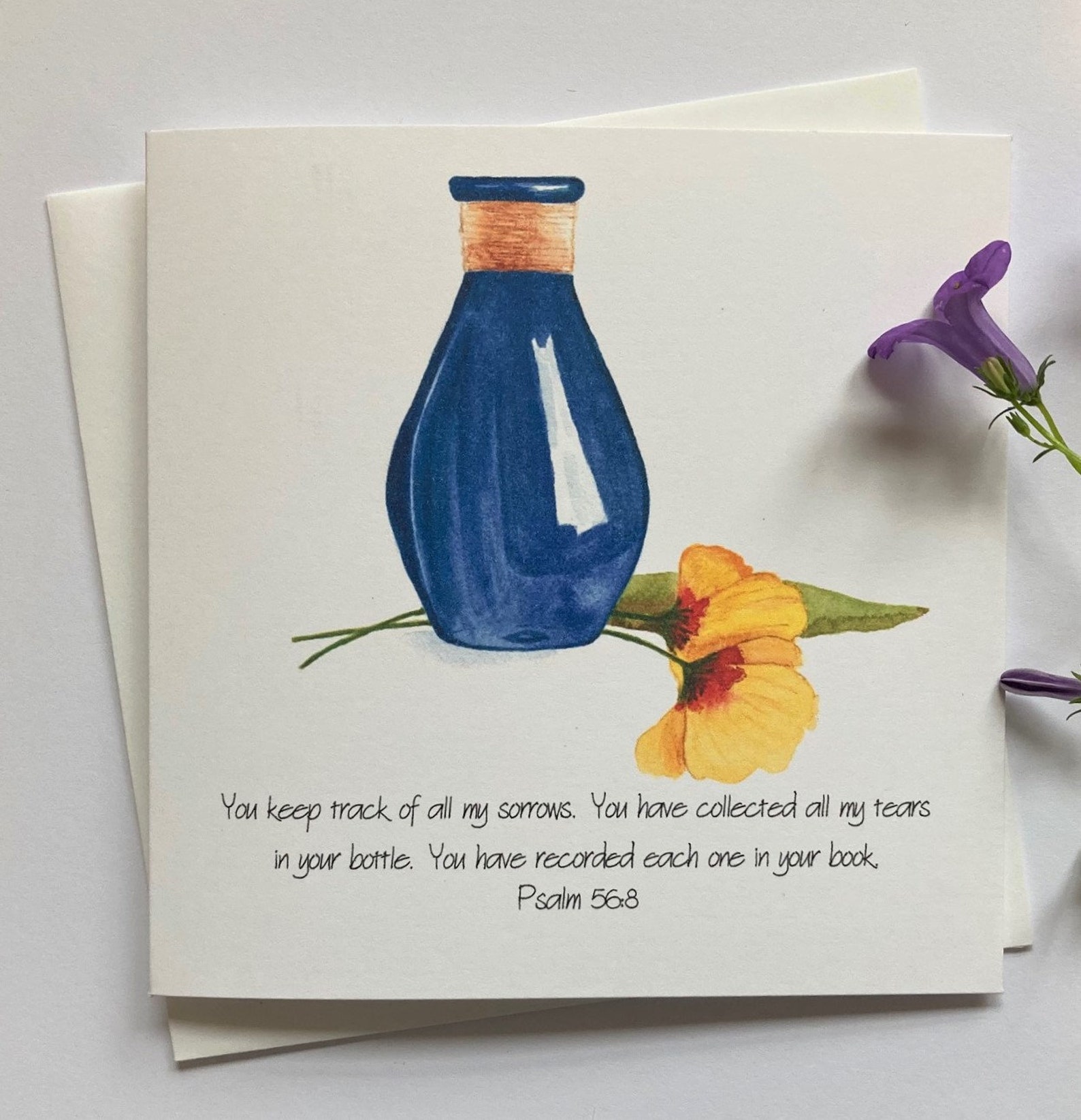 Pack of 5 unique Christian devotional card to bless and | Etsy
