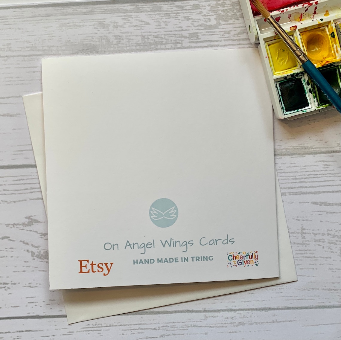 Beautiful Christian Faith Card With Watercolour Illustration | Etsy