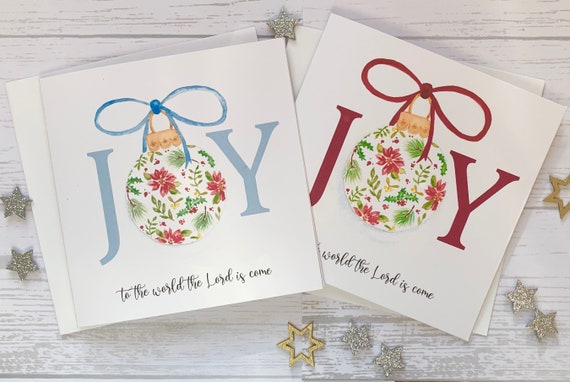 Homemade Christian Christmas Cards