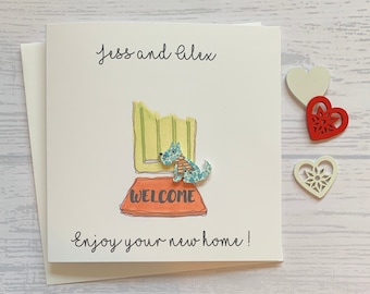 Dog New Home Card | Etsy
