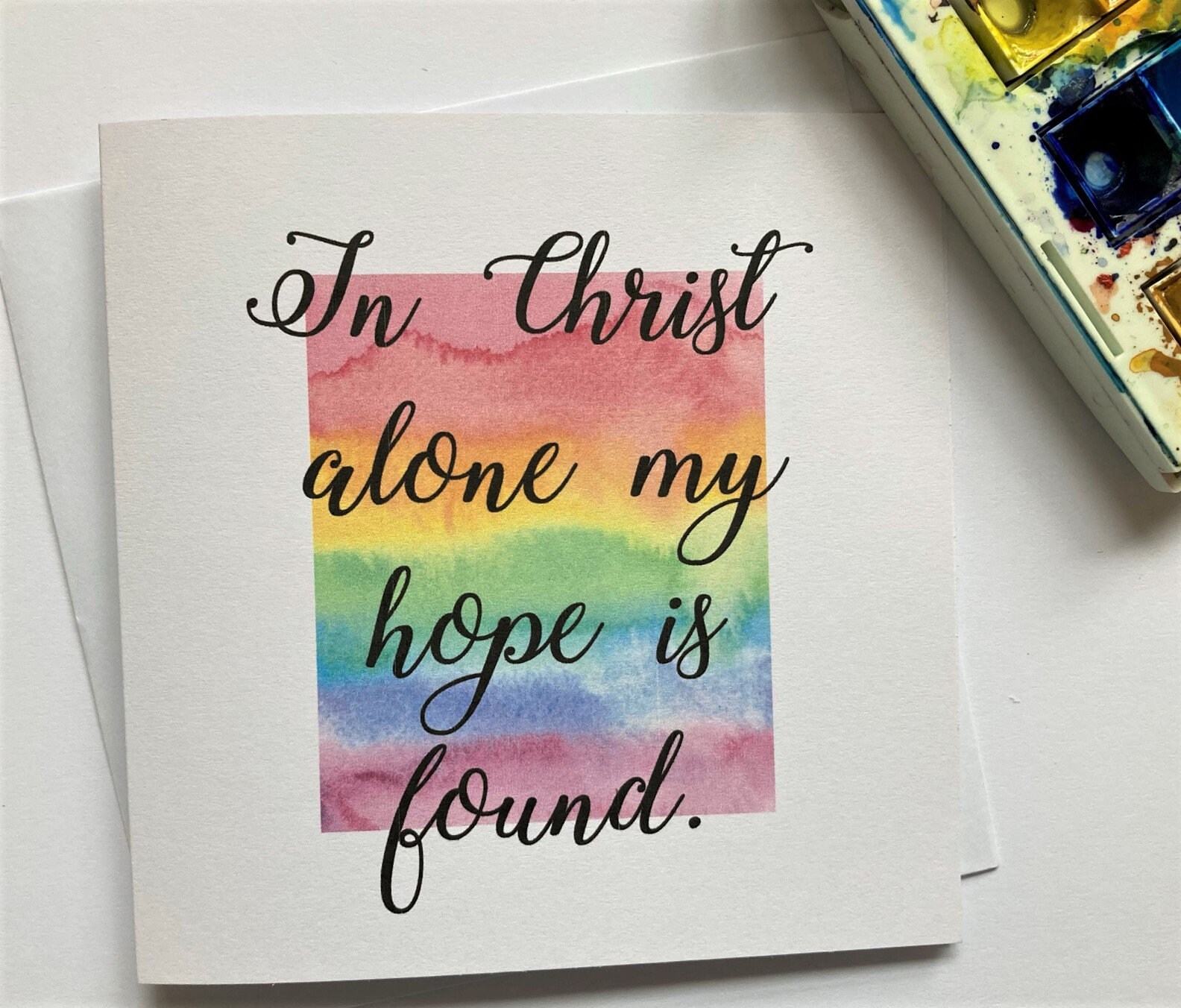 Pack of 9 Vibrant Cards With the Words From a Well Known | Etsy UK