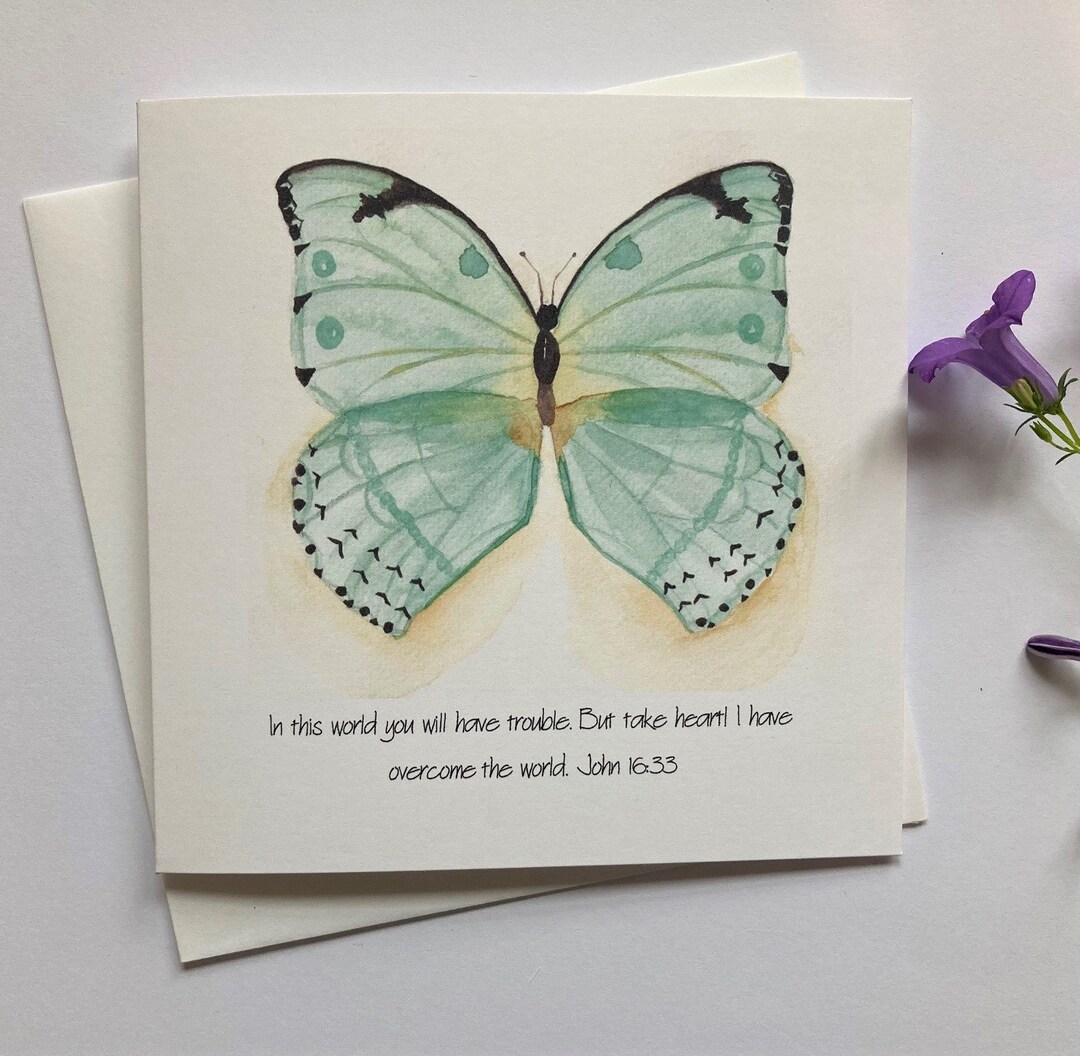 Unique Christian Devotional Card to Bless and Encourage - Etsy