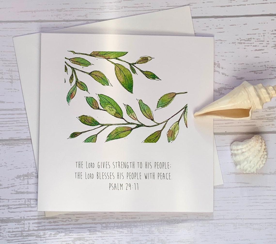 Pack of 5 Stunning Christian Verse Cards to Bless and - Etsy