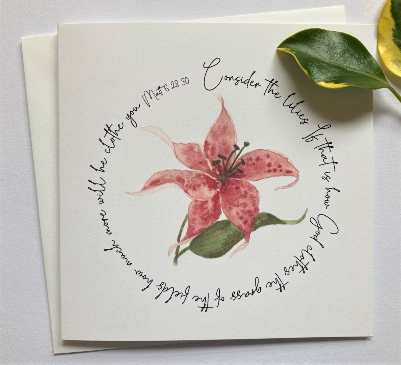 Pack of Beautiful Christian Faith Cards With Watercolour - Etsy