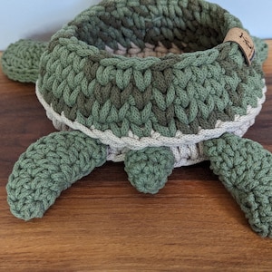 Turtle Basket | Medium | Nautical Nursery | Ocean Theme | Handmade to ...