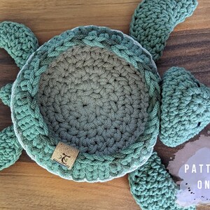 Pattern | Turtle Basket | Digital Download | PDF | Video Tutorial | DIY ...