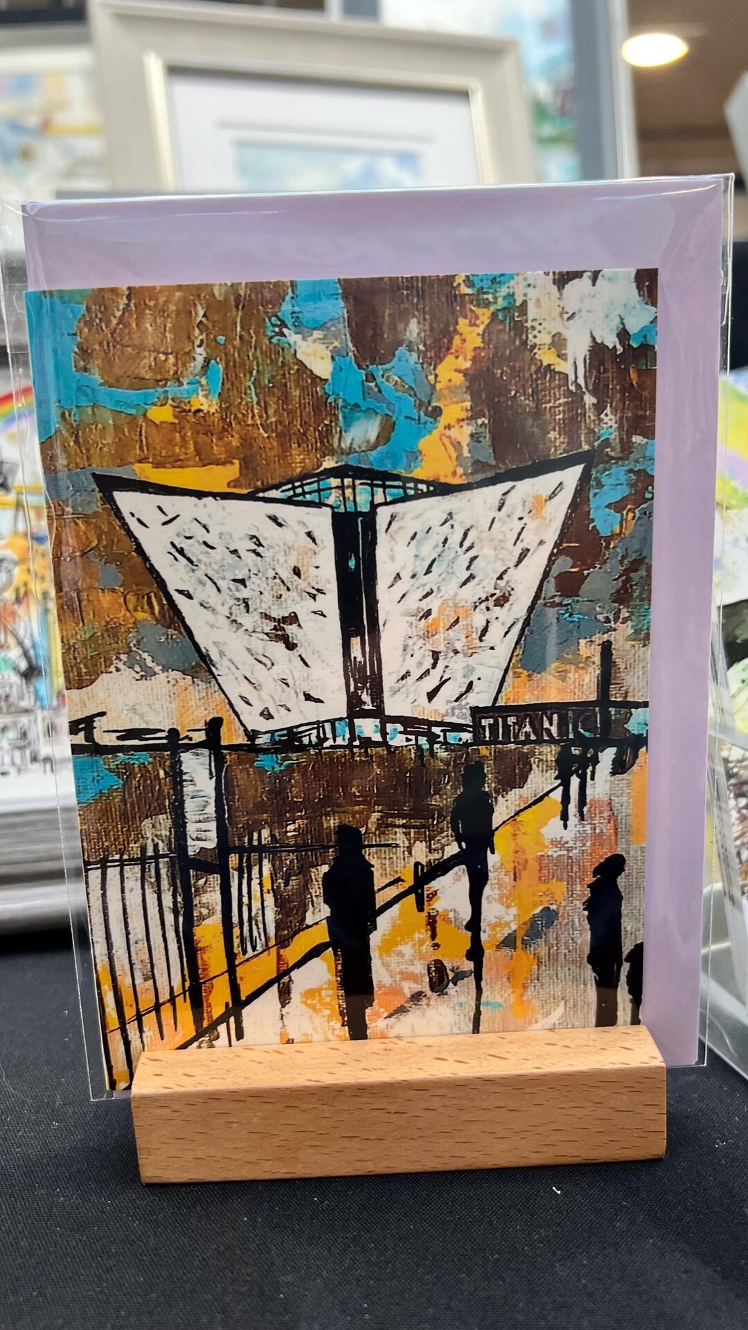 Titanic Building, Belfast Card - Etsy