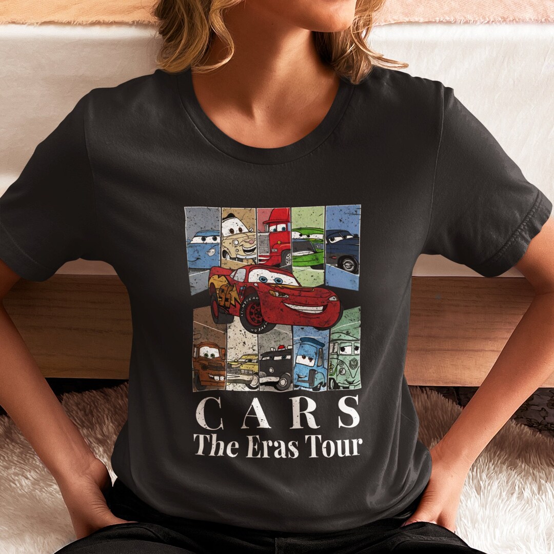 Disney Cars the Eras Tour Shirt, Cruz Ramirez, Distressed Piston Cup ...