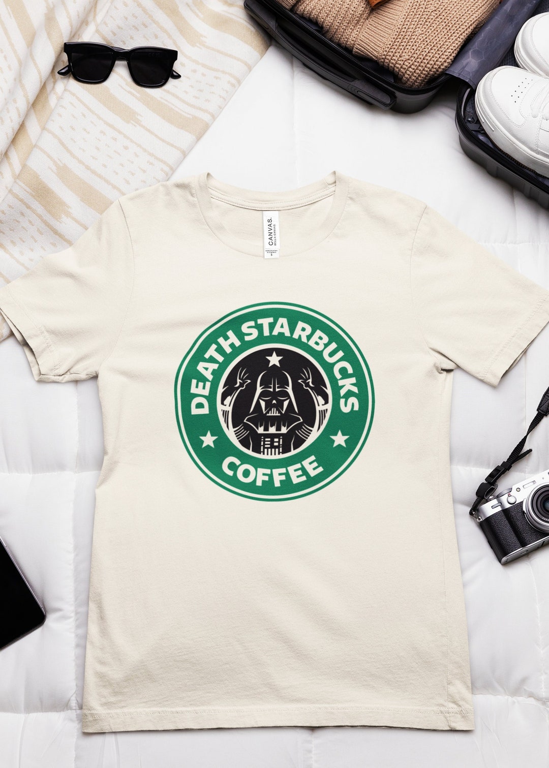 Death Star Coffee Company Disney Coffee Shirt Darth Vader Coffee Shirt ...