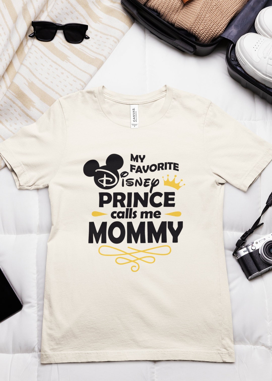Disney Mama Shirt My Favorite Disney Prince Calls Me Mommy Disney Mom ...