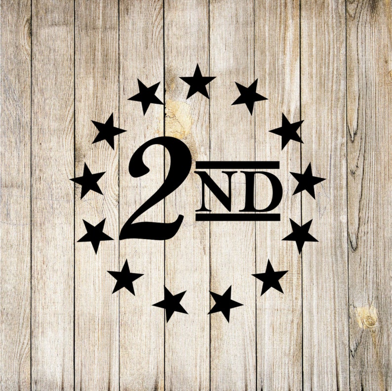 2nd Amendment Betsy Ross Stars American Flag SVG Cut File, JPG, PNG ...