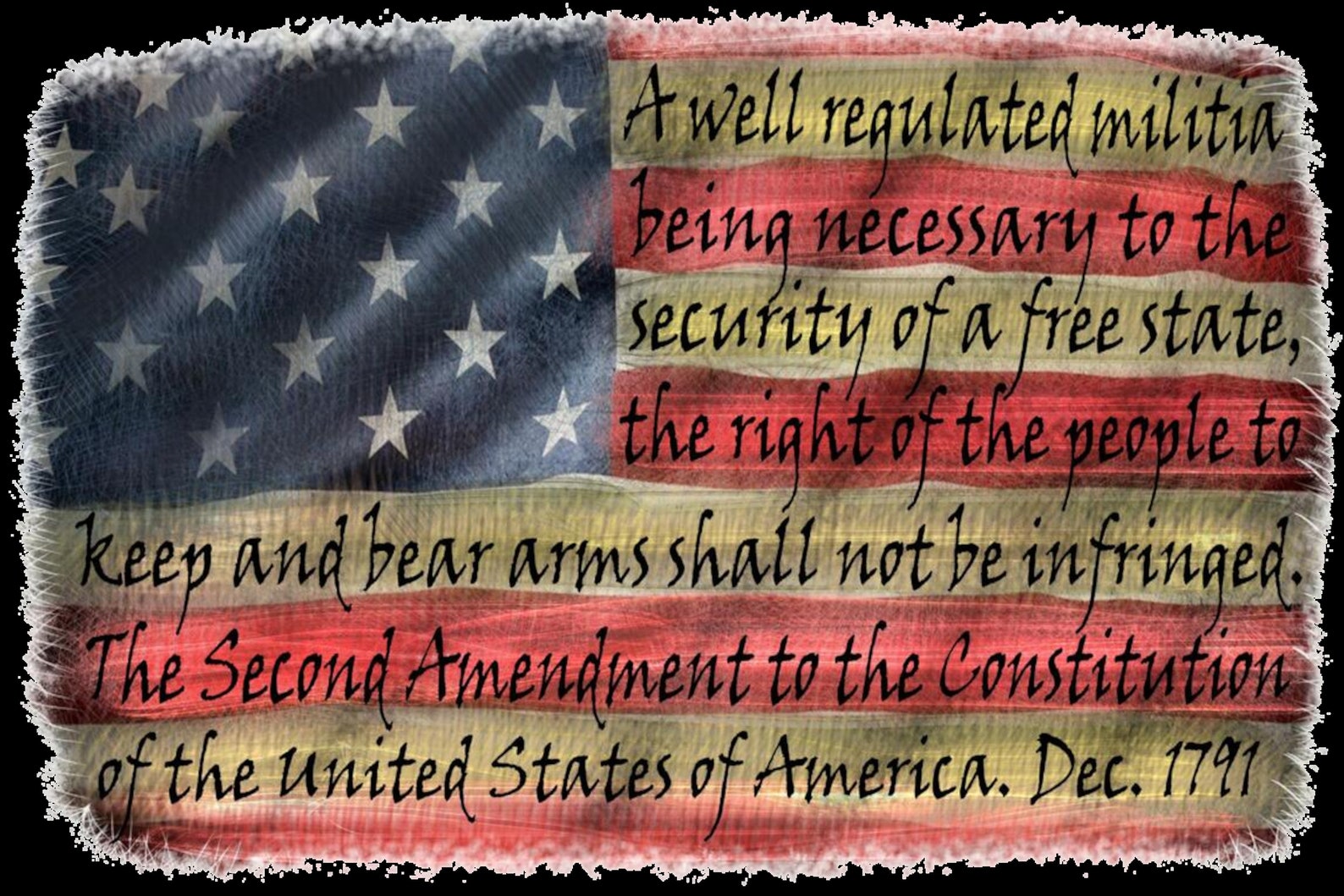 2nd Amendment American Flag Png Transparent Digital Download and Jpg - Etsy