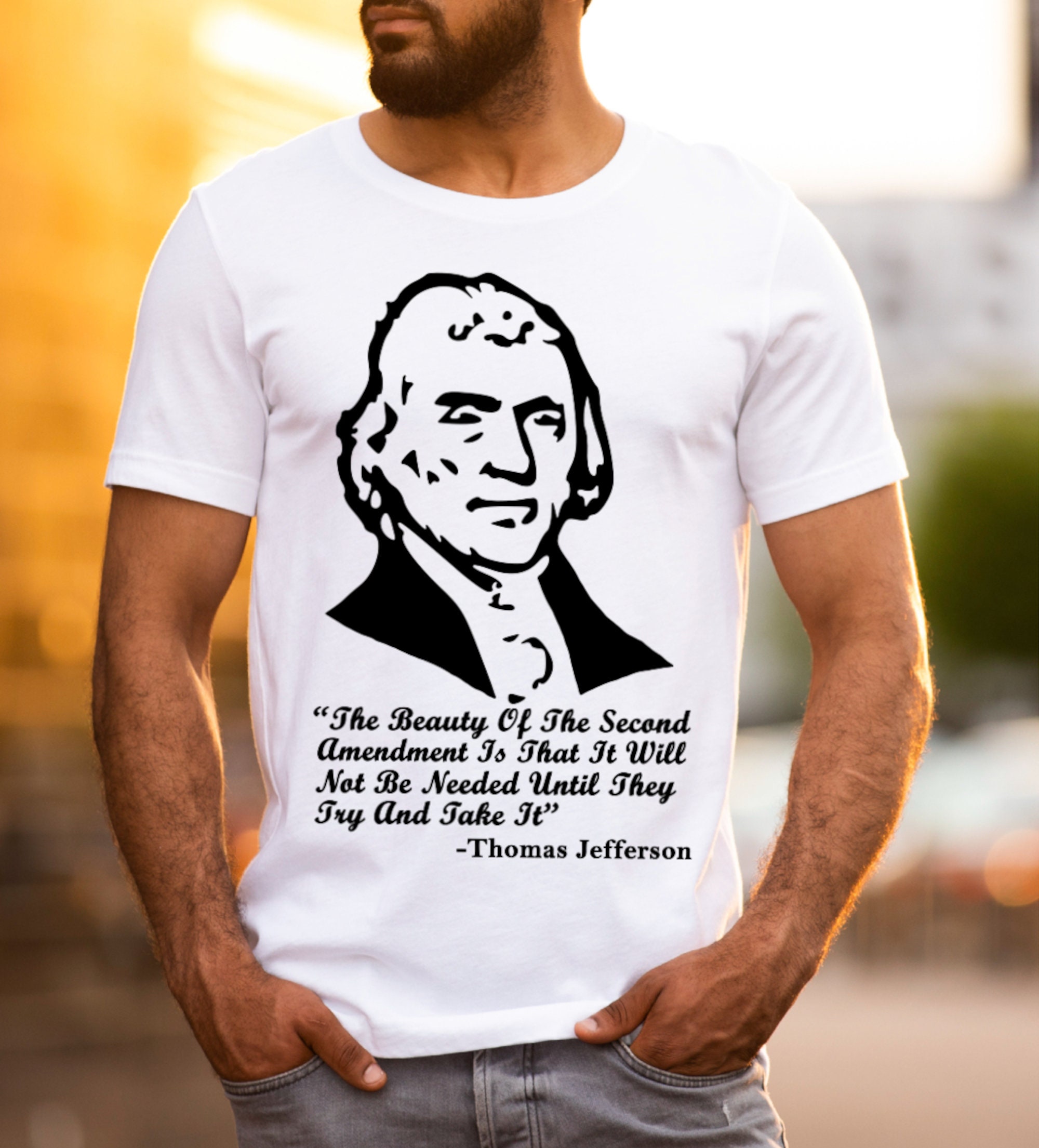 Second Amendment Quote Thomas Jefferson SVG PNG 2nd - Etsy
