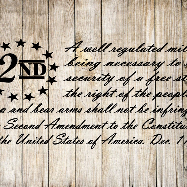 2nd Amendment - Etsy