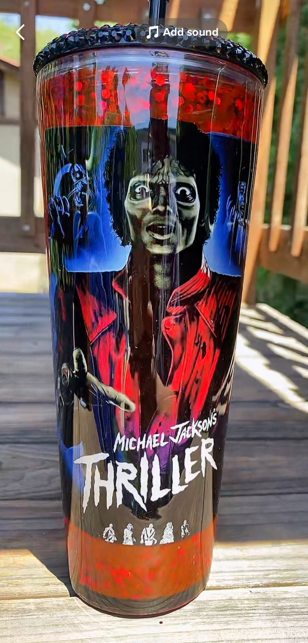 Michael Jackson Snow Globe Tumbler, Halloween Tumbler, Thriller - Etsy